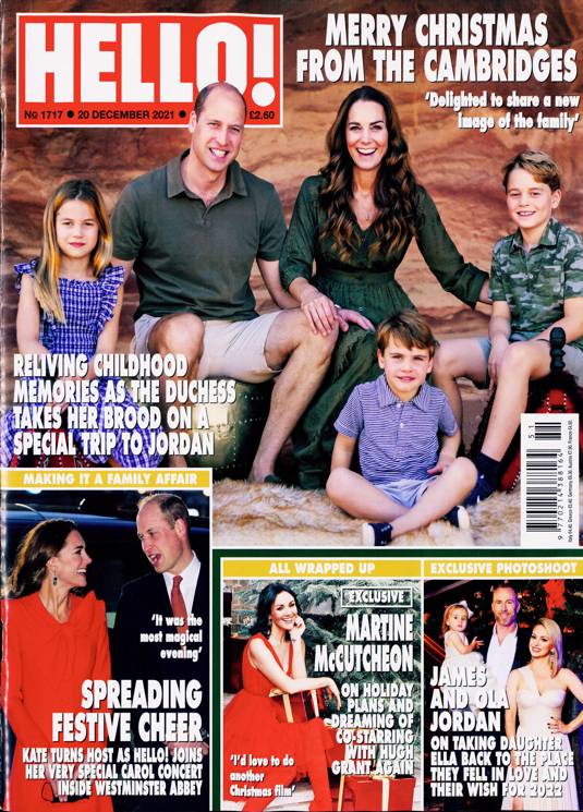 Hello Magazine Cover